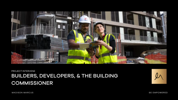 Project Intervene: Navigating Changes in NSW Construction
