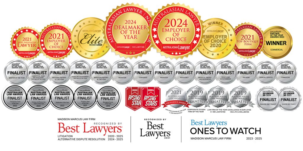 Leading Legal Experts in Sydney | Madison Marcus