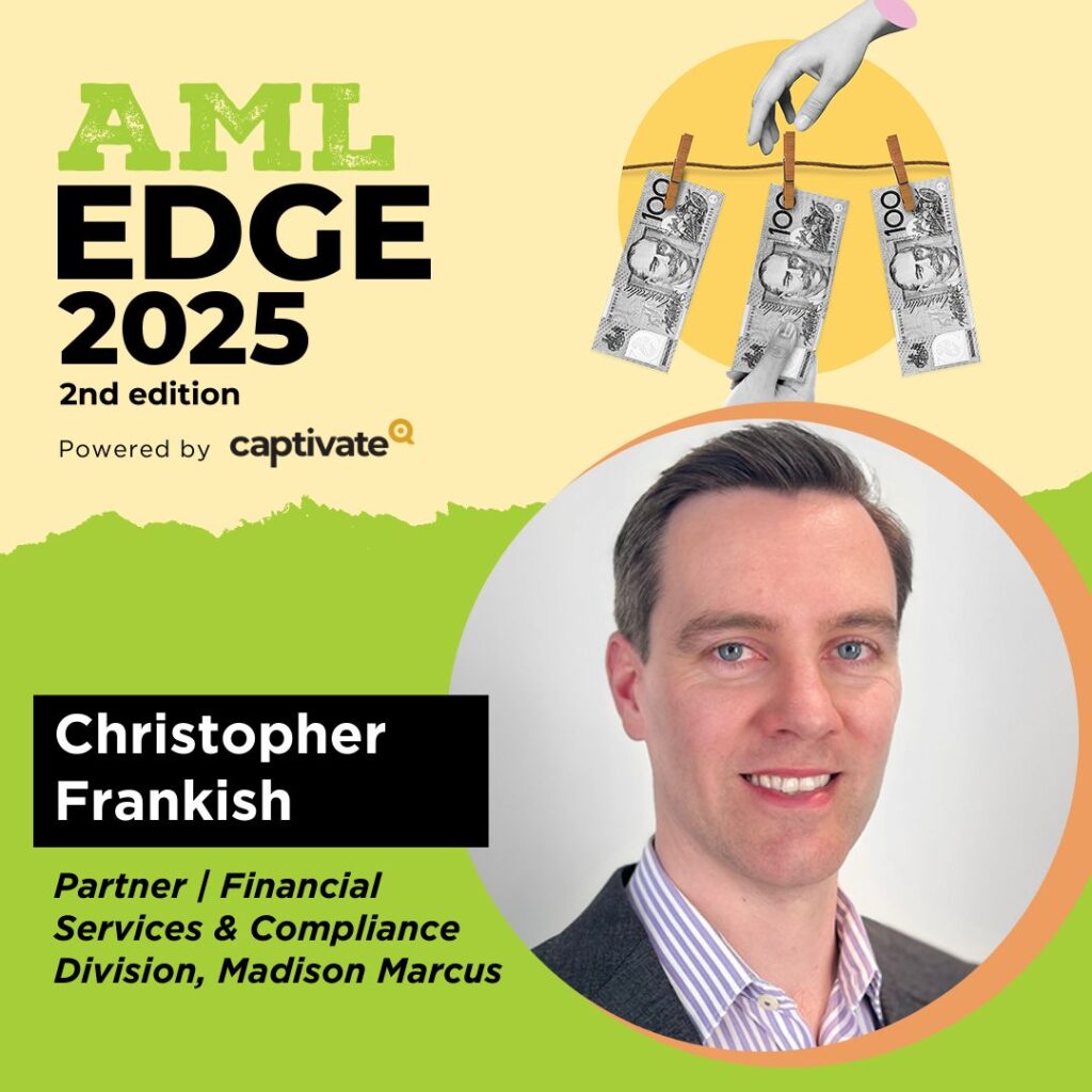 Christopher Frankish at AML Edge 2025 | Tranche 2 AML Expert