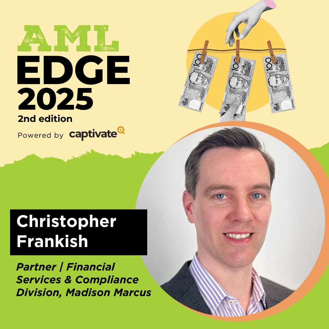 Christopher Frankish at AML Edge 2025 | Tranche 2 AML Expert