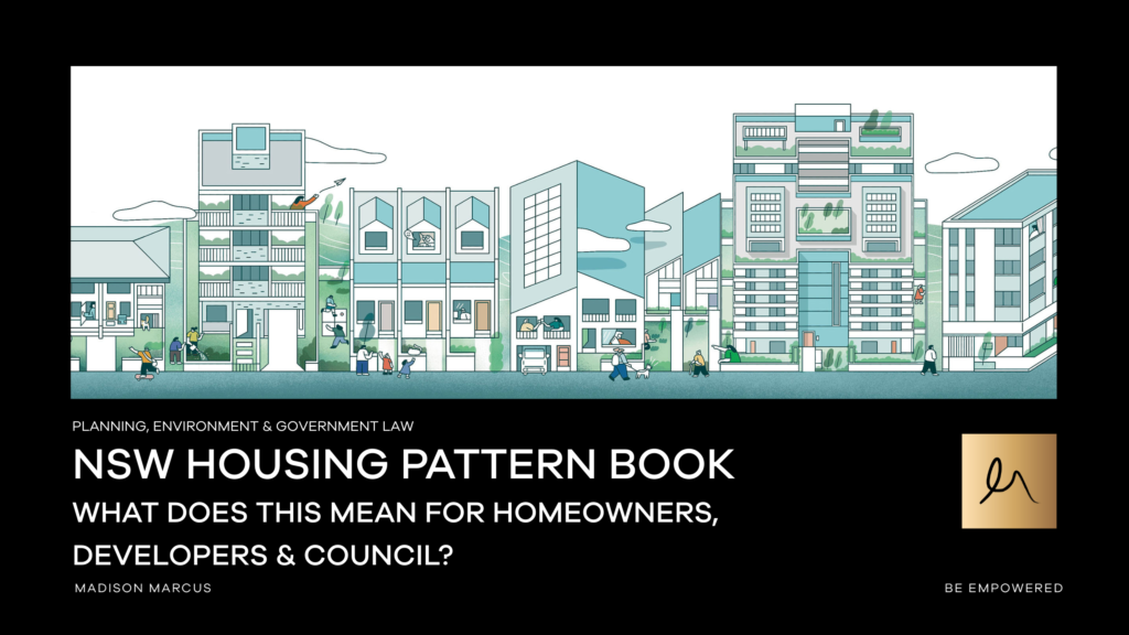NSW Housing Pattern Book: What It Means for Homeowners and Developers